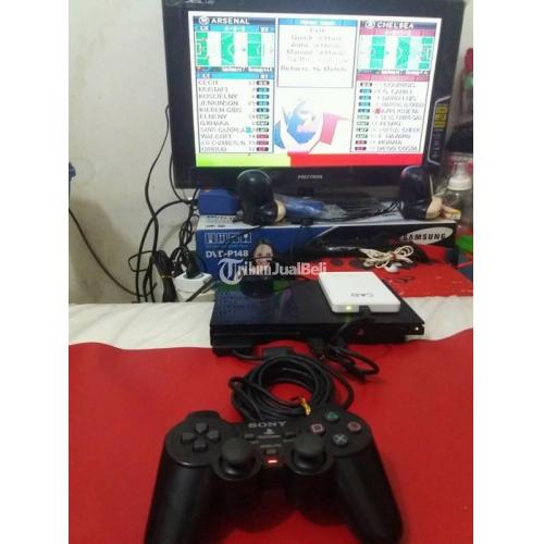 PlayStation PS2 Slim 9 HDD 40GB Bekas Second Harga Murah Full Game di ...