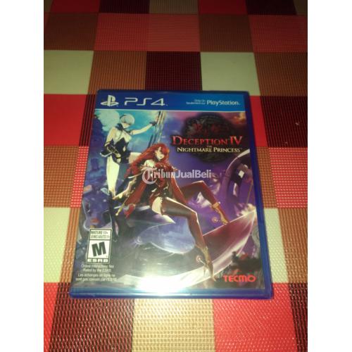 Bluray Disc Game PS4 Deception IV Nightmare Princess Reg All New Segel ...