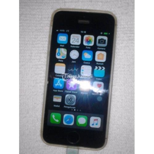 Handphone Apple Iphone 5S Silver Bekas Second Harga Murah di Medan ...