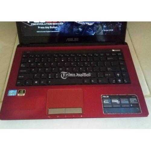 Laptop Asus A43S siap Gaming dan Design Mulus Normal No Minus Komplit ...