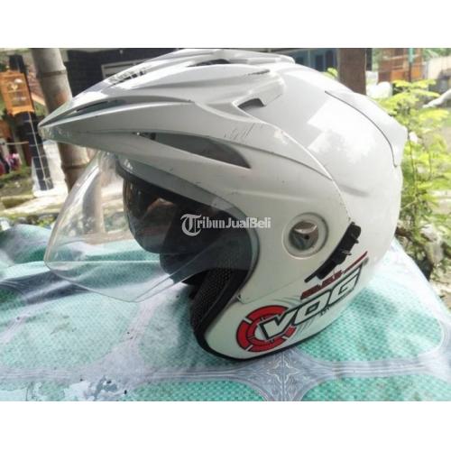 Helm VOG Murah Putih Bekas Lecet Pemakaian Harga Murah di Solo - Tribun ...