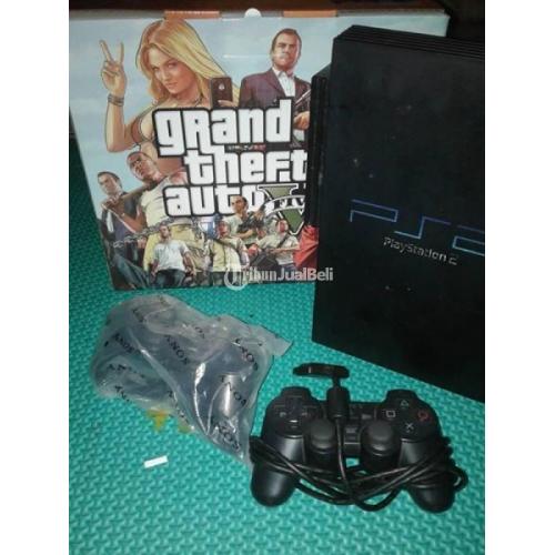 Sony Playstation 2 Fat Bekas Konsol PS2 Matrix 80GB Lengkap Ori Siap ...