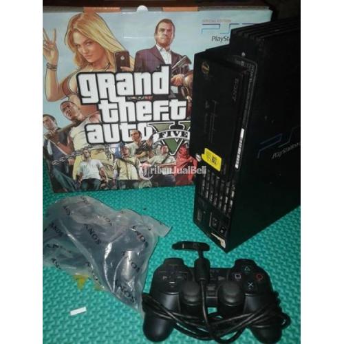 Sony Playstation 2 Fat Bekas Konsol PS2 Matrix 80GB Lengkap Ori Siap ...