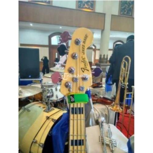 Bass Fender Jazz Bass AM Deluxe V String Bekas Mulus Normal di Jawa ...