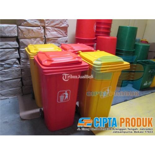 Tempat sampah sulo fiber tong sampah 120 liter di Bekasi - Tribun JualBeli