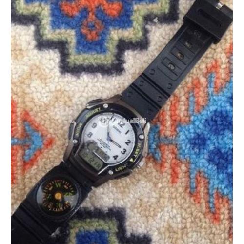 Jam Tangan Anadidigi Casio Forester FT 620 Strap AM Beep & Lampu Nyala ...