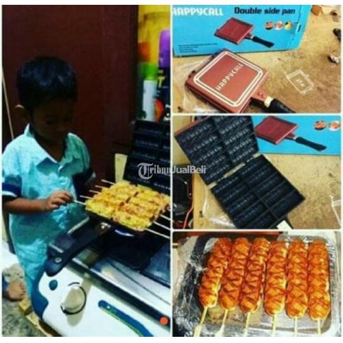 Cake Waffle Satay Cetakan wafle Saqtay Happy Call Food Grade Paling ...