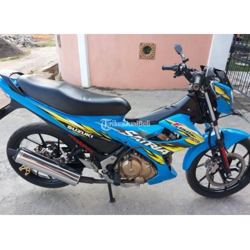 Suzuki Satria FU Tahun 2014 Warna biru Motor masih orisinil Bagus No ...