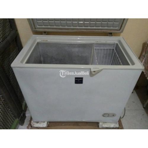 Freezer Sharp FRV 200 Bekas Normal Key Lock Hemat Listrik Harga Murah ...