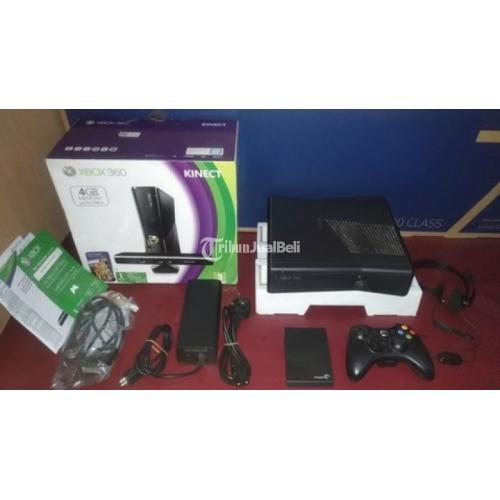 Konsol Xbox 360 Slim Bekas Sudah RGH dan LT3 Lengkap Ada Bonus Harga ...