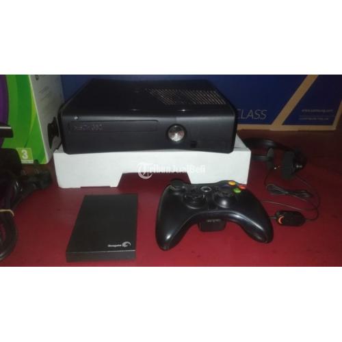 Konsol Xbox 360 Slim Bekas Sudah RGH dan LT3 Lengkap Ada Bonus Harga ...