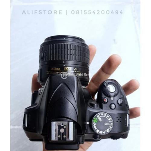 Kamera DSLR Nikon D3300 + kit 18di55mm No Box Komplit Jual Murah Saja di Kediri - Tribun JualBeli