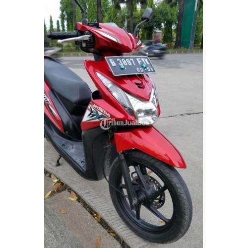 Honda beat FI ESP, CBS,ISS tahun 2015 Merah Bagus Mesin Adem Motor Siap ...