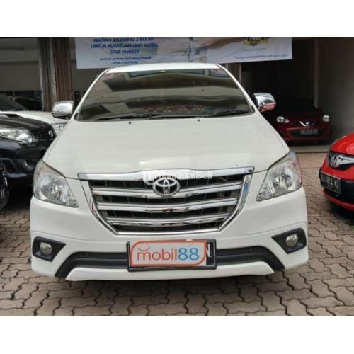 Toyota Innova G 2015 Manual Putih Harga Murah Mobil Terawat Warna Putih ...