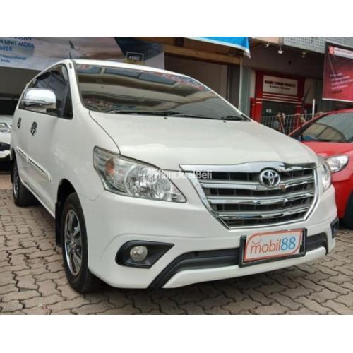 Toyota Innova G 2015 Manual Putih Harga Murah Mobil Terawat Warna Putih ...