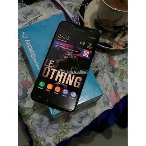 HP Samsung J7+ Bekas Android Ram 4GB Murah Lengkap No Minus Nego di ...