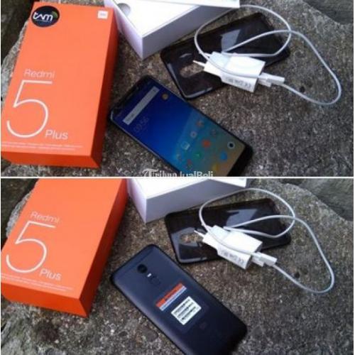 Cari TT Modal Redmi 5+ TAM Ram 3GB Fullset Normal Mulus Like New di ...