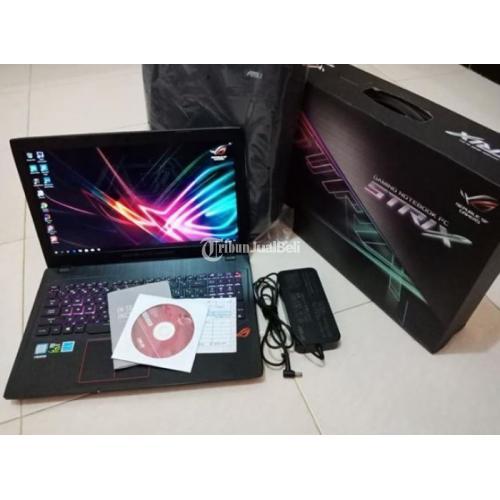Laptop ASUS ROG Strix GL553VDdiFY380 Ram 16GB Siap Buat Game Segel No Minus Normal Like New di ...