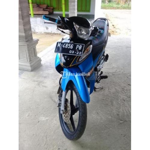 Suzuki Smash Tahun 2007 Hitam Biru Surat Lengkap Pajak Aktif Motor Siap ...