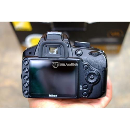 Kamera Nikon D3200 Bekas DSLR Murah Lensa Kit Normal Lengkap SC Rendah di Bekasi - Tribun JualBeli