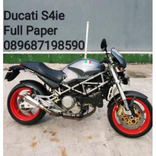 Moge Ducati Monster 1000 S4ie Superbike Engine Full Paper Mulus Banget ...