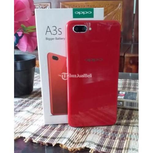 Oppo A3S Red 2/16 Fullset Mulus Normal No Minus Hp Bagus Harga nego di ...
