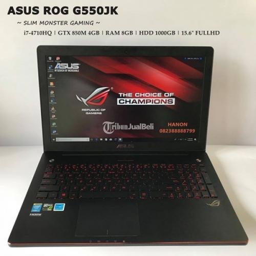 Laptop Gaming Asus ROG G550JK Core i7 Bekas Second Harga Murah di ...