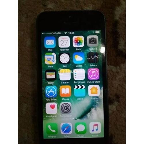 Handphone Apple Iphone 5 Black 32GB Bekas Second Harga Murahdi Sleman ...