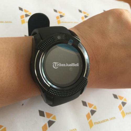 Jam Tangan Smartwatch Smart Watch V8 Bluetooth Sim Card Memory Murah di ...