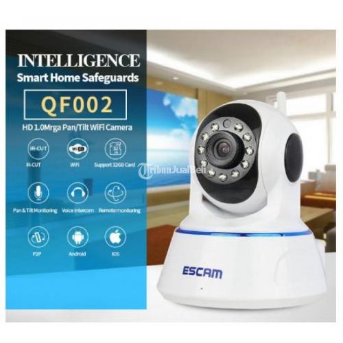 ESCAM QF002 Wireless IP Camera CCTV CMOS 720P Night Vision Spy Camera ...