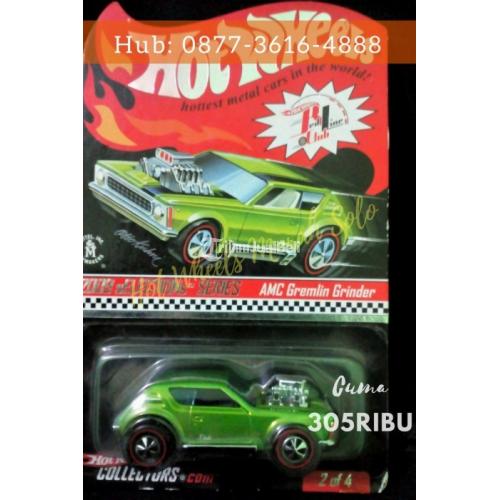 Mainan Hot Wheels RLC AMC Gremlin Grinder Kondisi Baru Harga Promo ...