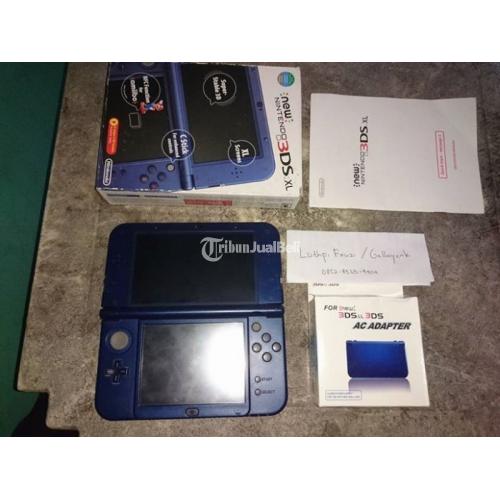 New Nintendo 3DS XL Metallic Blue OFW 11.4 Bekas Second Harga Murahdi ...