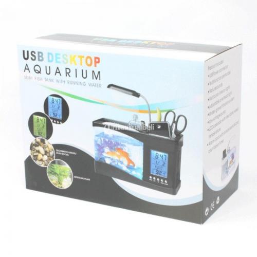 USB Desktop Aquarium Mini Fish Tank with Running Water LS0404 New Baru ...