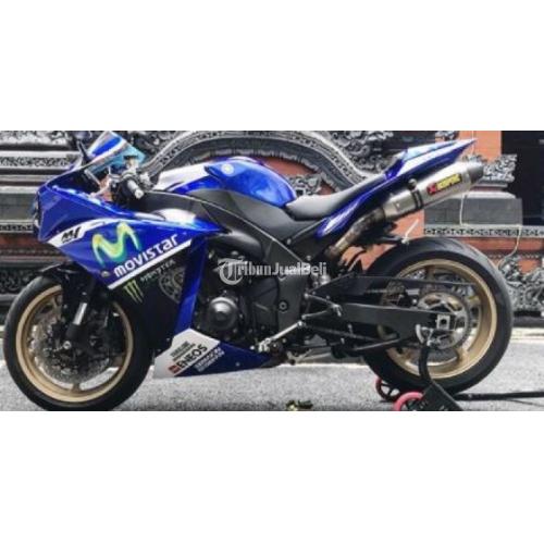 Moge Seken Yamaha R1 2014 BlueTCS Full Modif Eurospec Pajak Panjang di ...