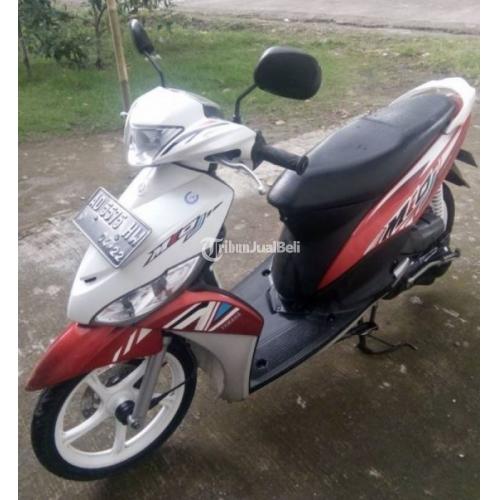 Motor Yamaha Mio j 2012 Merah Putih Mulus Terawat Rutin Servis Jaminan ...