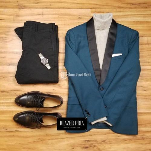 Aneka Blazer Pria Model Korean Slim Fit di Bandung - Tribun JualBeli
