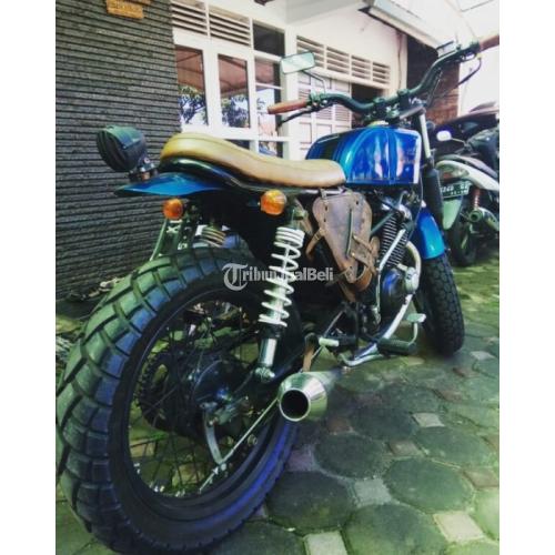 Motor Custom Cafe Racer Basic Thunder 125 Tahun 2007 di Jawa Barat ...