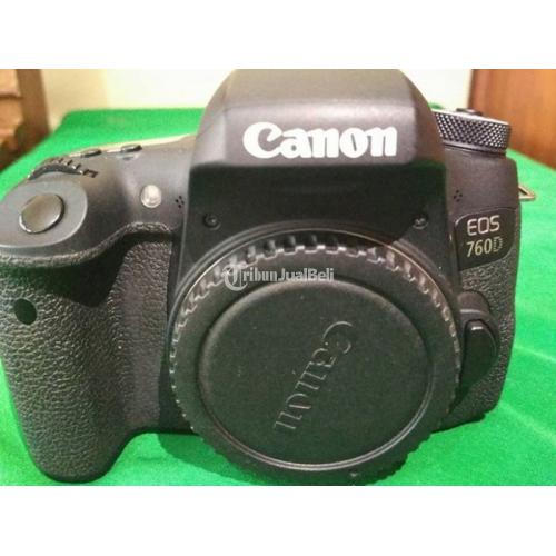 Kamera DSLR Canon EOS 760D Body Only Bekas SC Rendah Lengkap Murah di ...