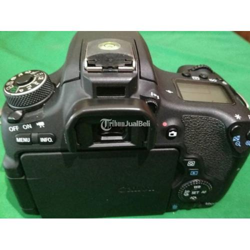 Kamera DSLR Canon EOS 760D Body Only Bekas SC Rendah Lengkap Murah di ...