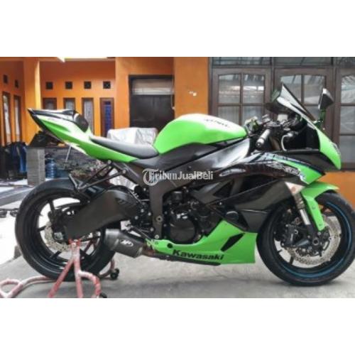 Moge Second Kawasaki ZXdi6R 2012 Full Paper Plat W Kunci Lengkap di ...