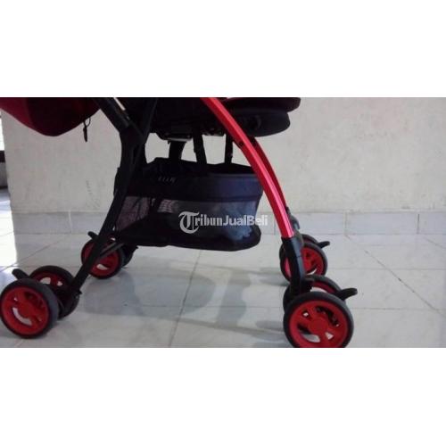 Stroller Bayi Murah Merek Elle Seken Normal Terawat Lengkap di ...