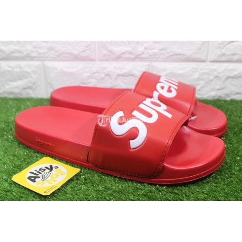 Sendal Slides Supreme Premium Quality Kondisi Baru Lengkap Harga Murah ...
