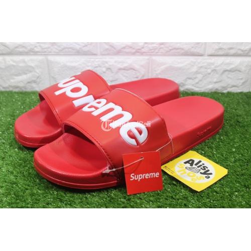 Sendal Slides Supreme Premium Quality Kondisi Baru Lengkap Harga Murah ...