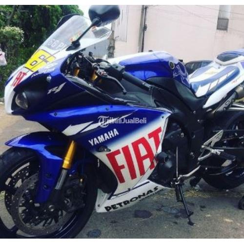 Moge Yamaha R1 2010 Limited Edition Full Modif Ban Semua Masih Tebal di ...