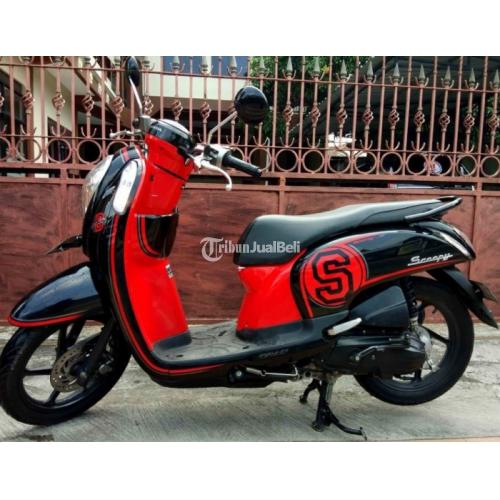 Honda Scoopy F1 REMOTE Mulus Istimewa Warna Merah Hitam Tahun 2014 ...