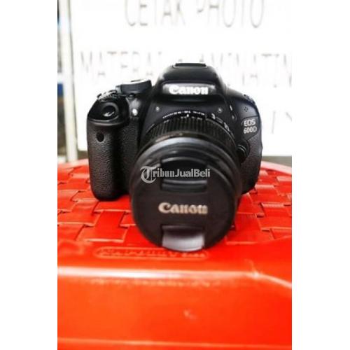 Kamera DSLR Canon EOS 600D Bekas Siap Pakai No Minus Harga Murah di ...