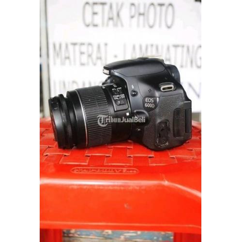 Kamera DSLR Canon EOS 600D Bekas Siap Pakai No Minus Harga Murah di ...