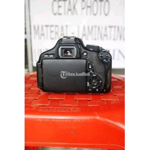 Kamera DSLR Canon EOS 600D Bekas Siap Pakai No Minus Harga Murah di ...