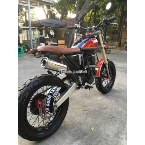 Motor Custom Scrambler Supermoto Basic Yamaha Scorpio di Jakarta ...
