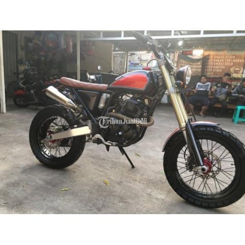 Motor Custom Scrambler Supermoto Basic Yamaha Scorpio di Jakarta ...